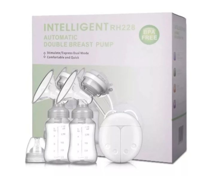 Extractor Doble Leche Materna Electrico - Lactancia - El Bebe